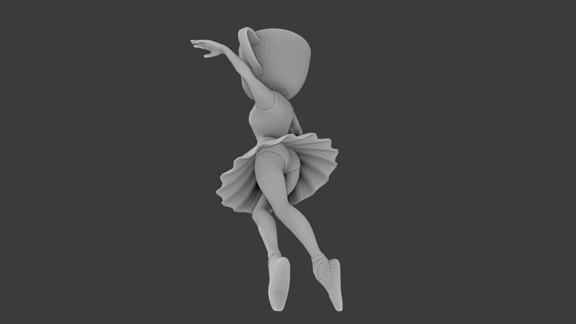 3D Ballerina Cappuccina - Brainrot Meme Model - TurboSquid 2414140