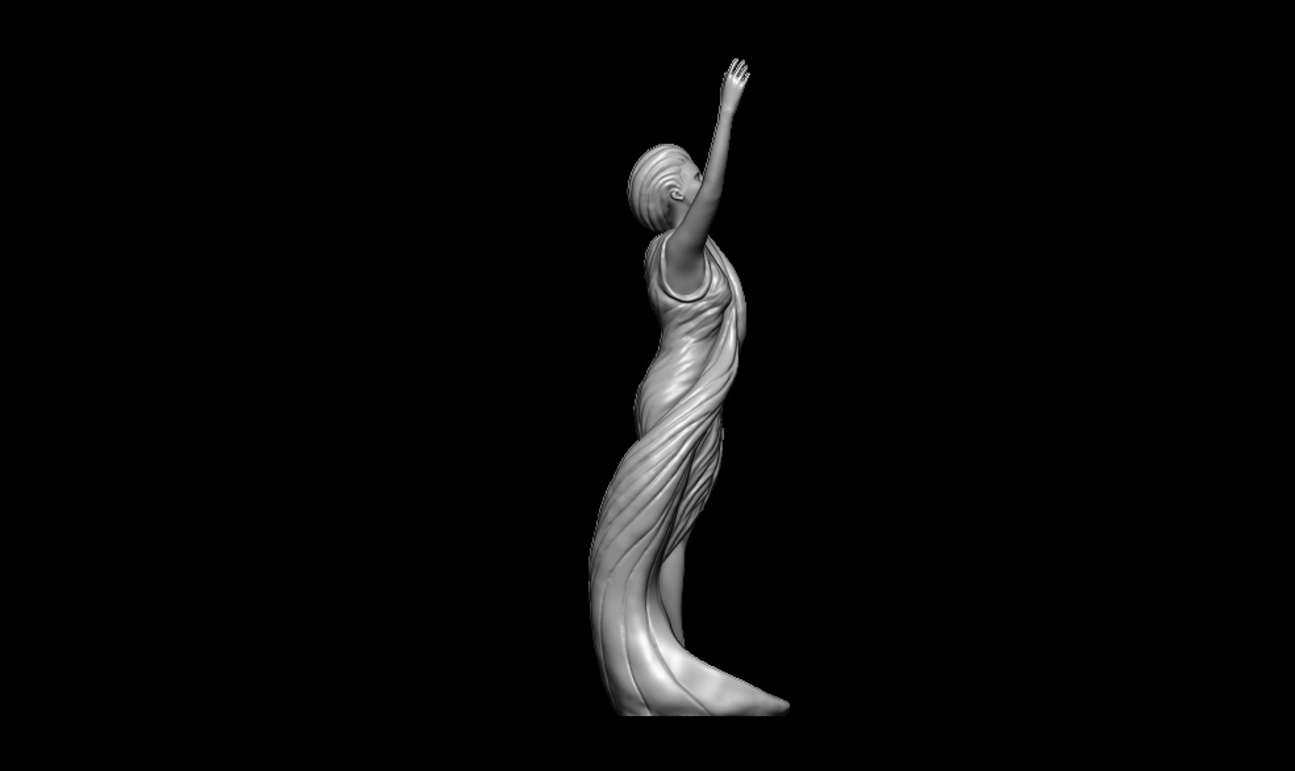 Decorative Woman 3D Model - TurboSquid 1549216