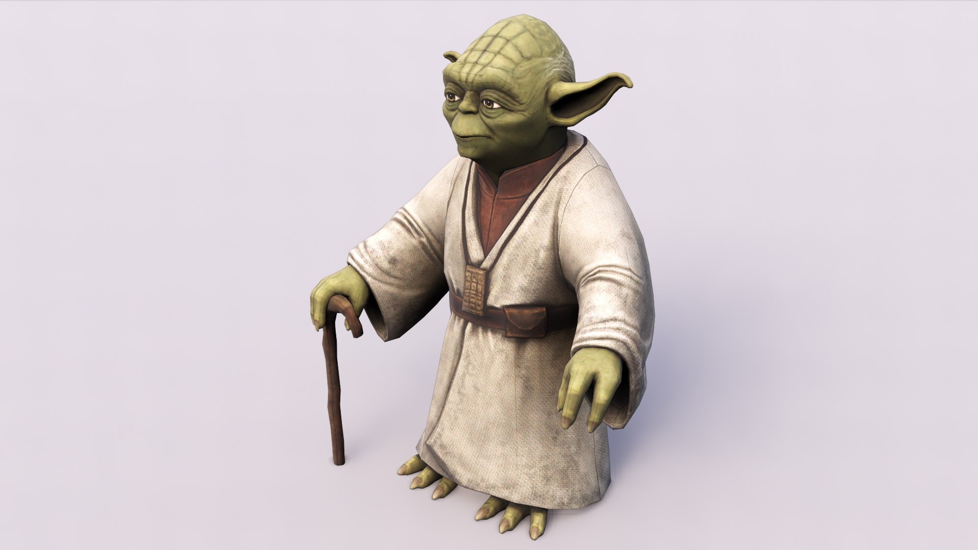3D Model Joda Character In The Star Wars Films - TurboSquid 2193636