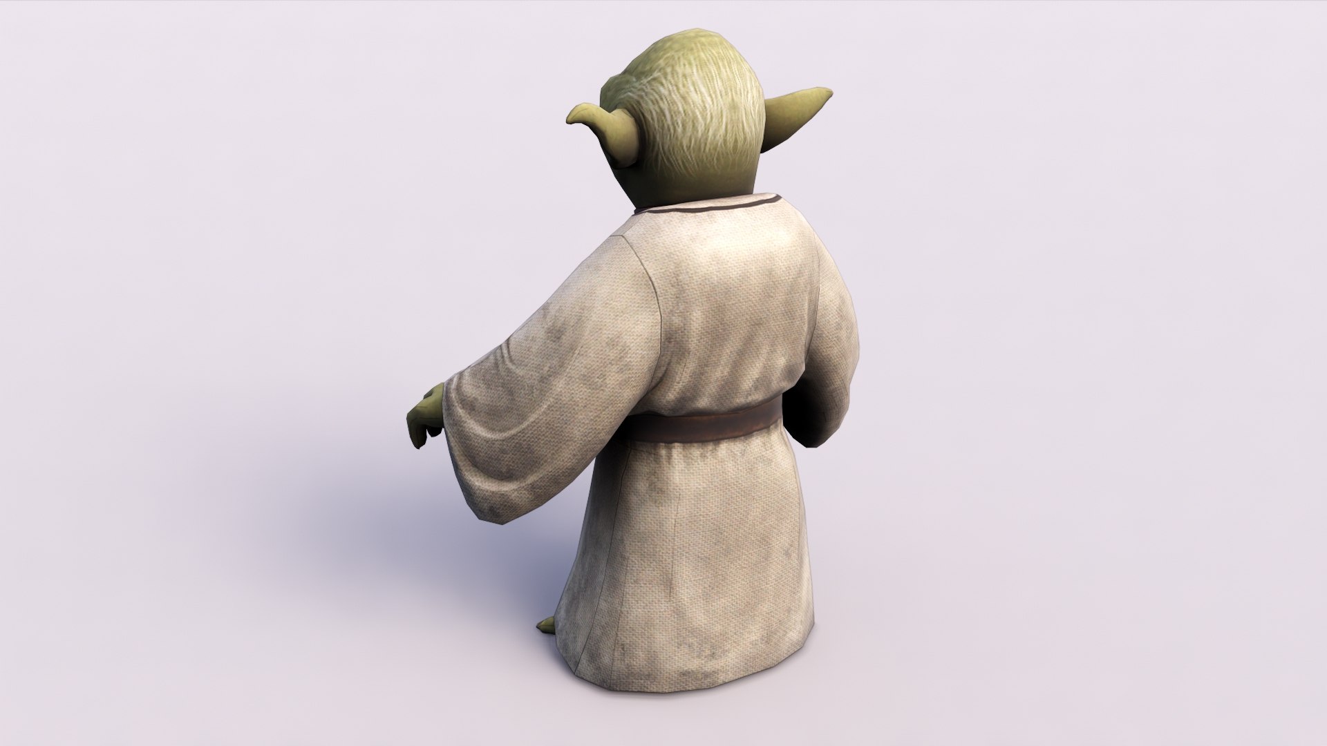 3D Model Joda Character In The Star Wars Films - TurboSquid 2193636
