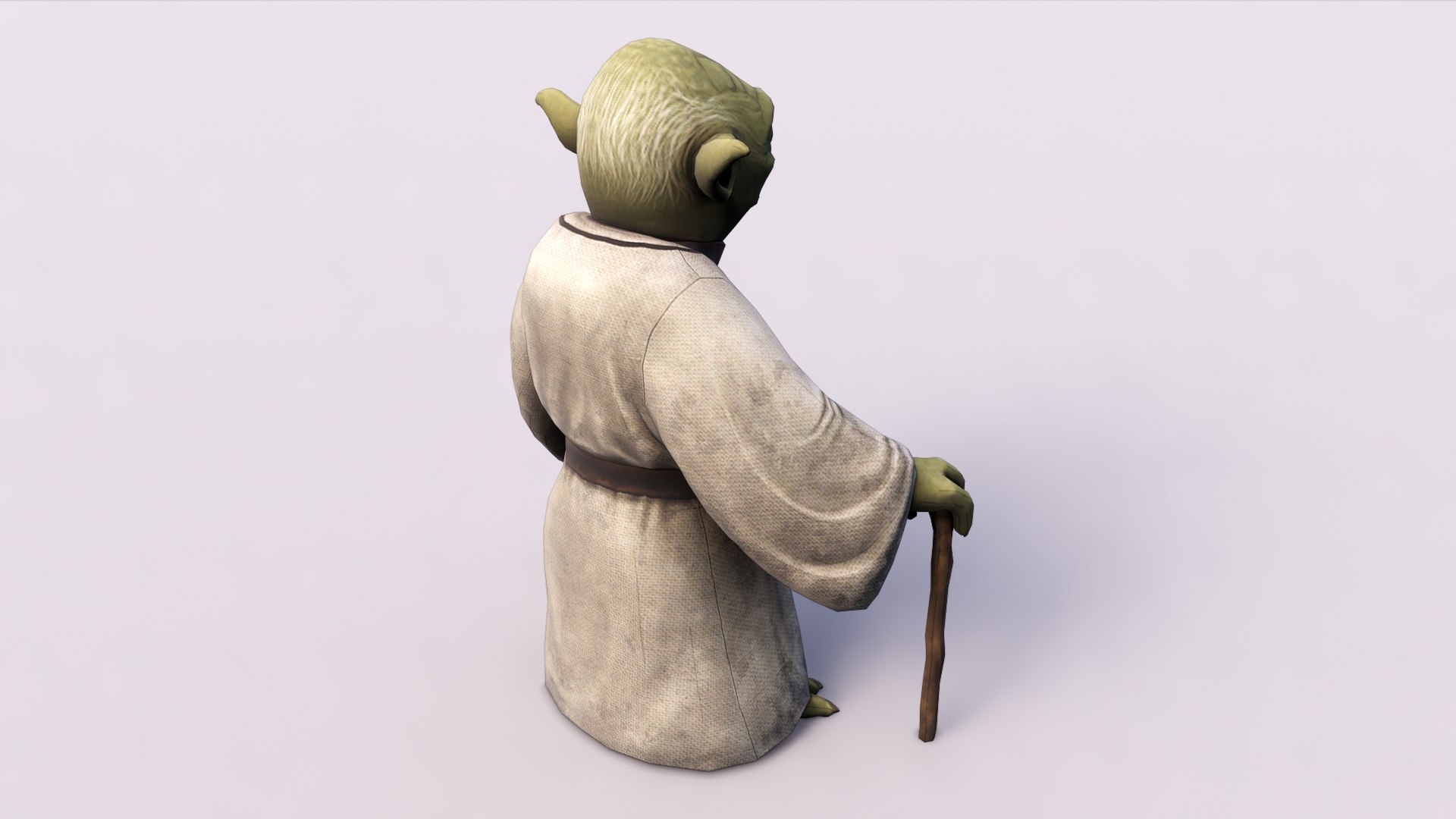 3D Model Joda Character In The Star Wars Films - TurboSquid 2193636