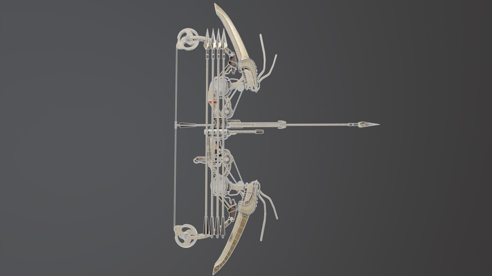 Sci-Fi Compound Bow 3D Model - TurboSquid 2231851