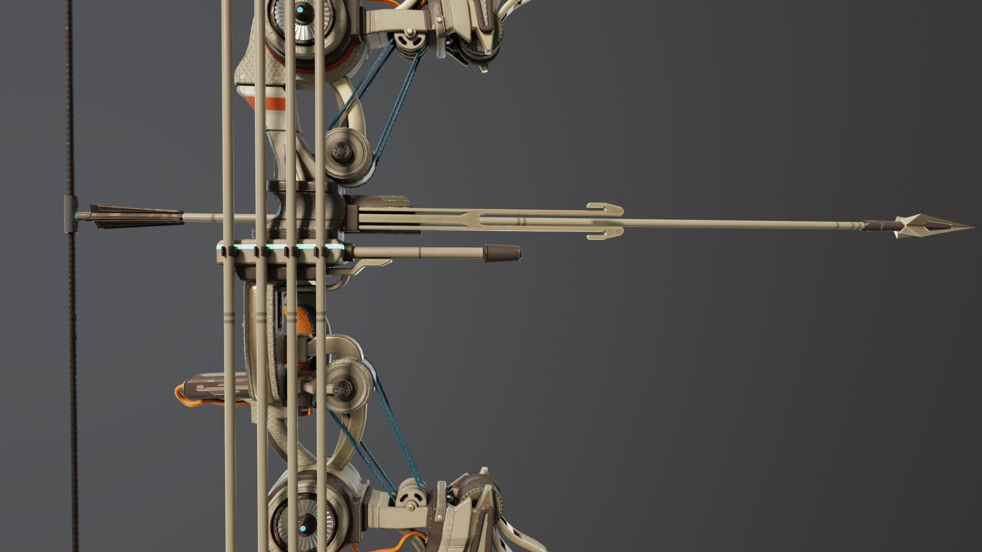 Sci-Fi Compound Bow 3D Model - TurboSquid 2231851