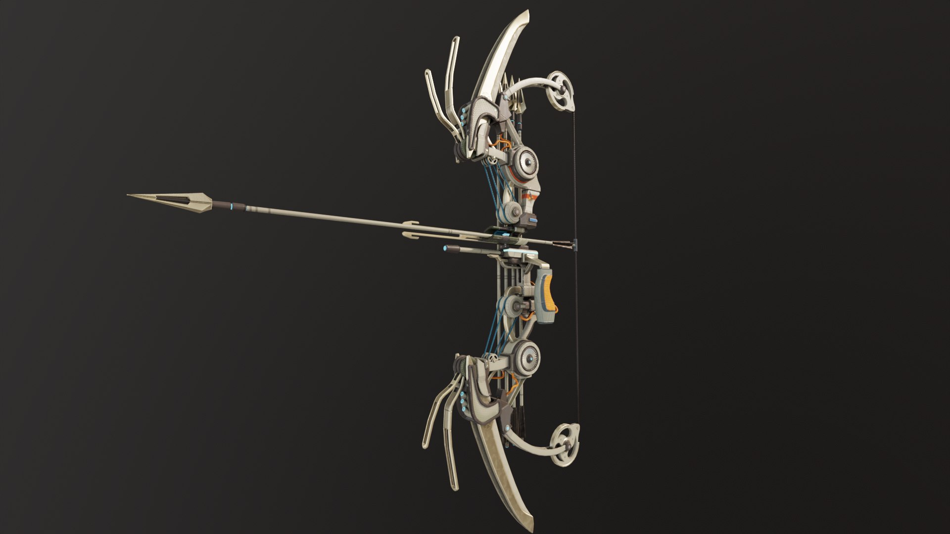 Sci-Fi Compound Bow 3D Model - TurboSquid 2231851