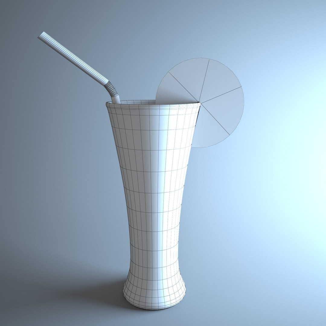 Orange juice 3D model - TurboSquid 1607373