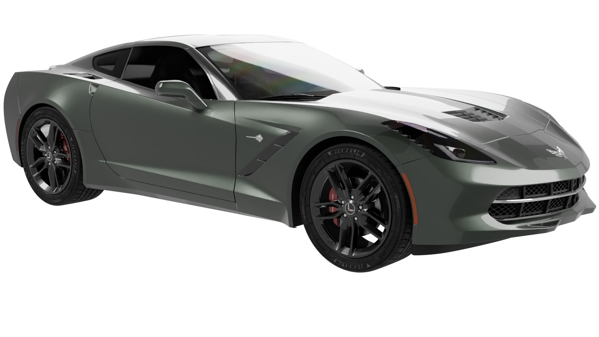 3D Model Corvette C7 Stingray - TurboSquid 2425752