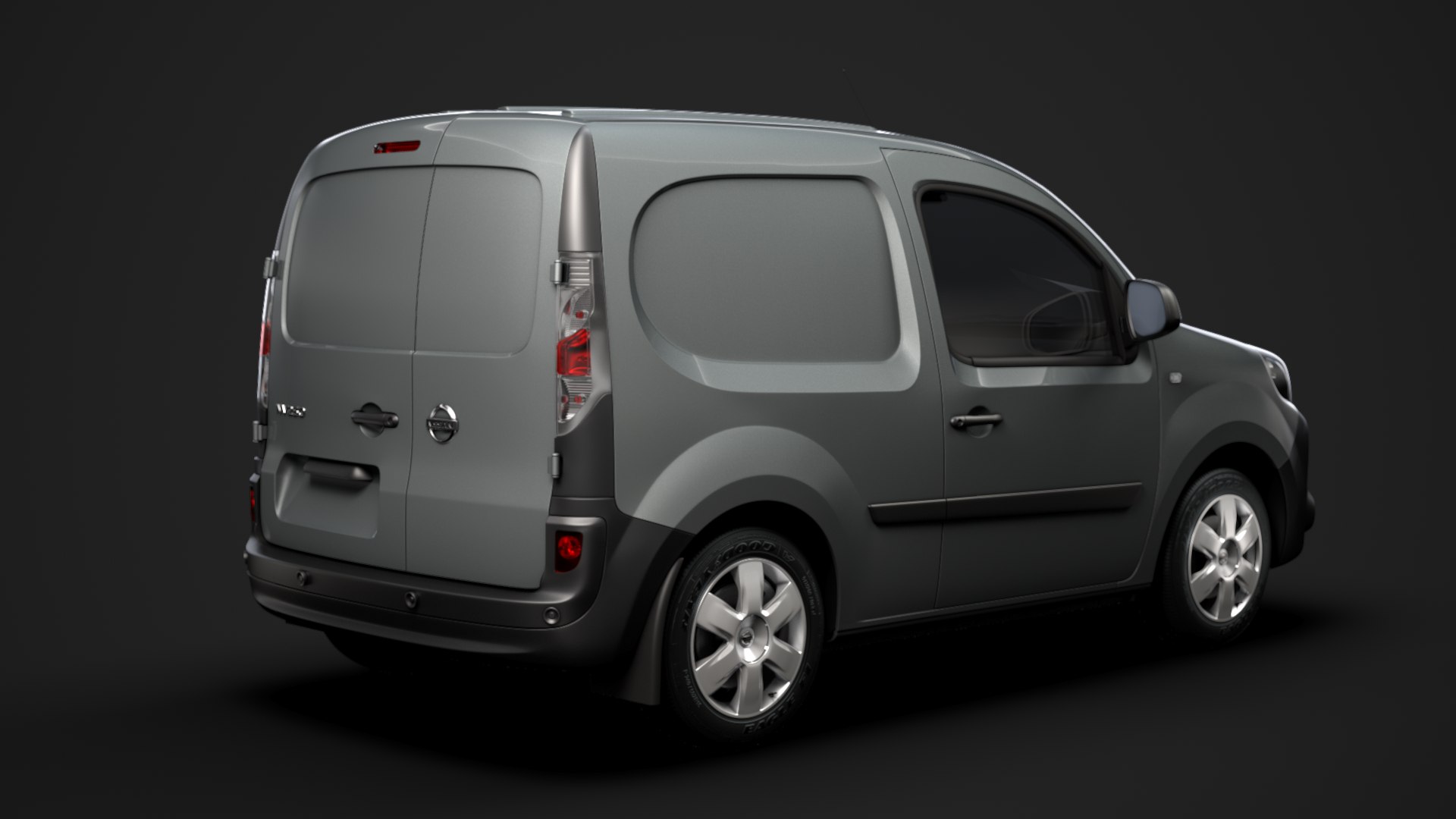 3D Nissan Nv 250 Van Model - TurboSquid 1442808