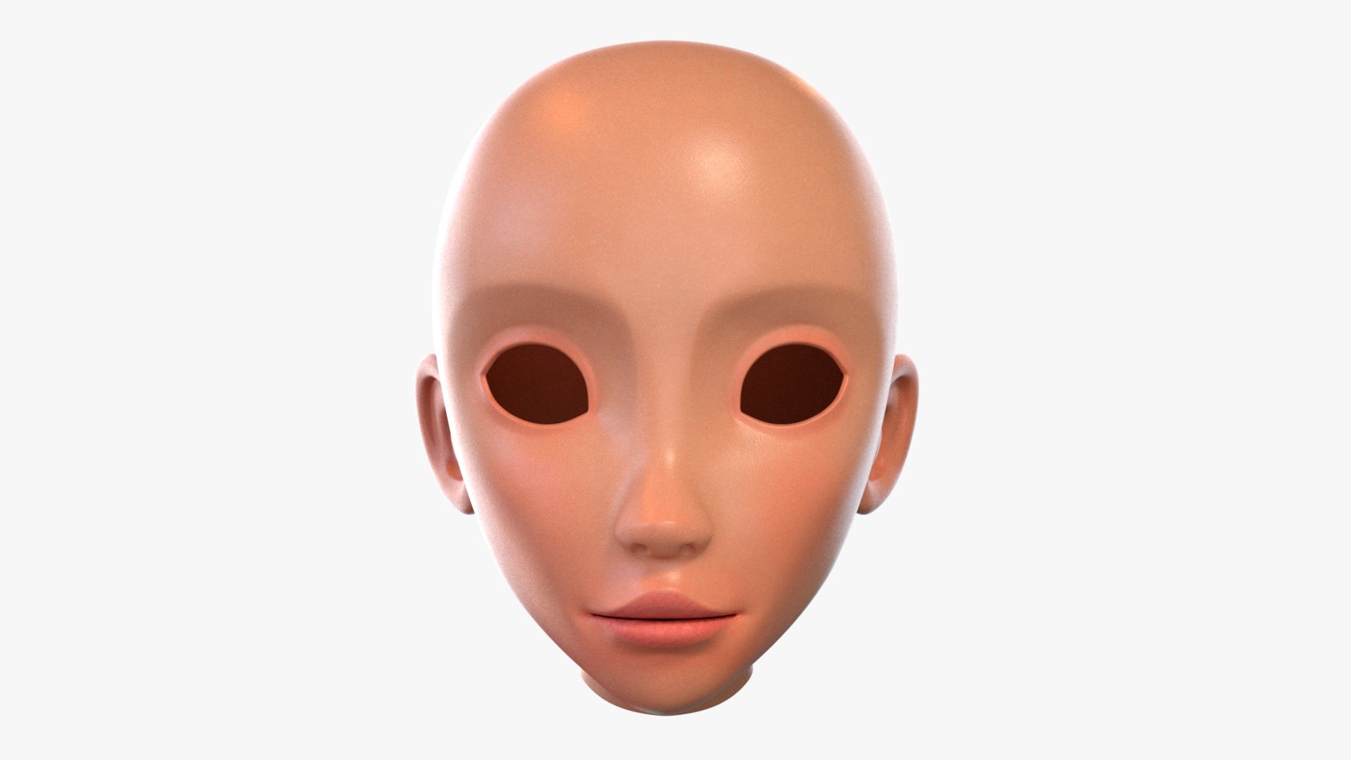 Cartoon Head 3D Model - TurboSquid 1958026
