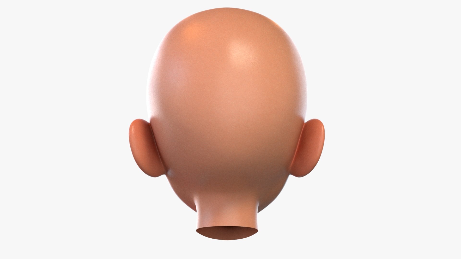Cartoon Head 3D Model - TurboSquid 1958026