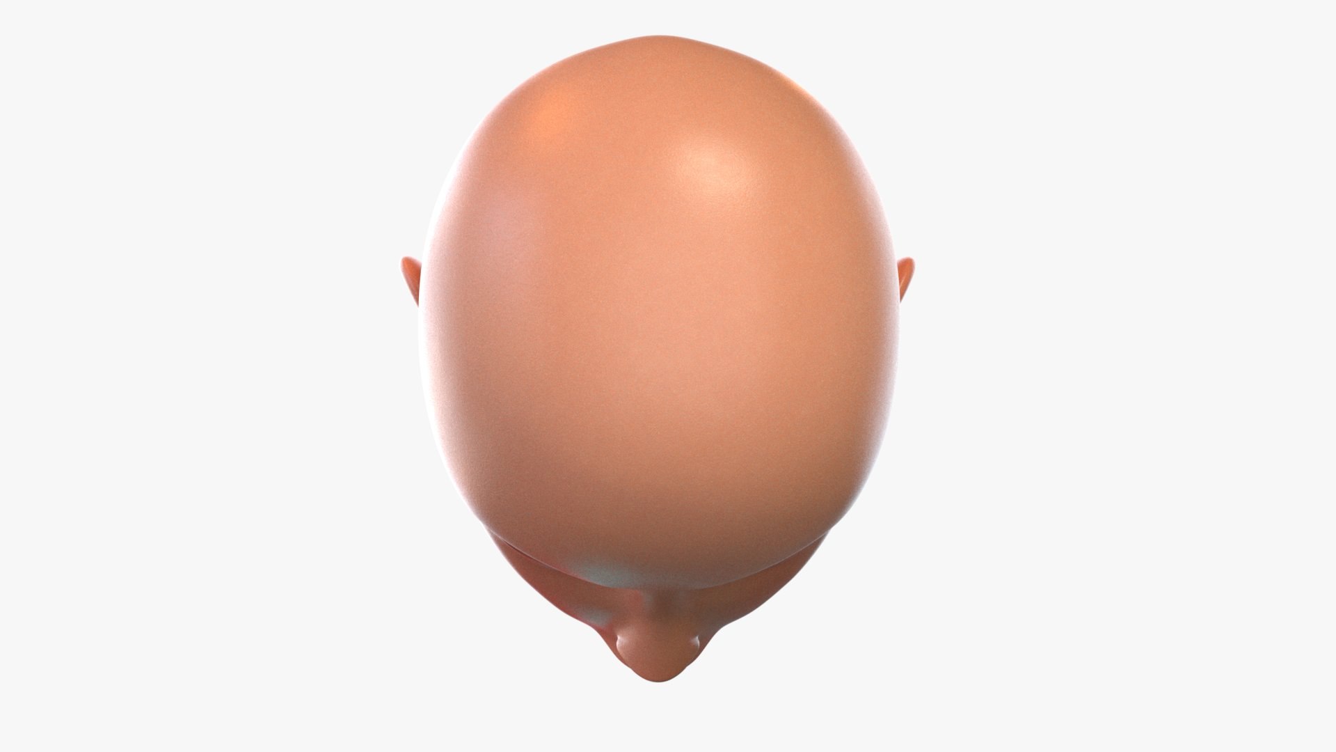 Cartoon Head 3D Model - TurboSquid 1958026
