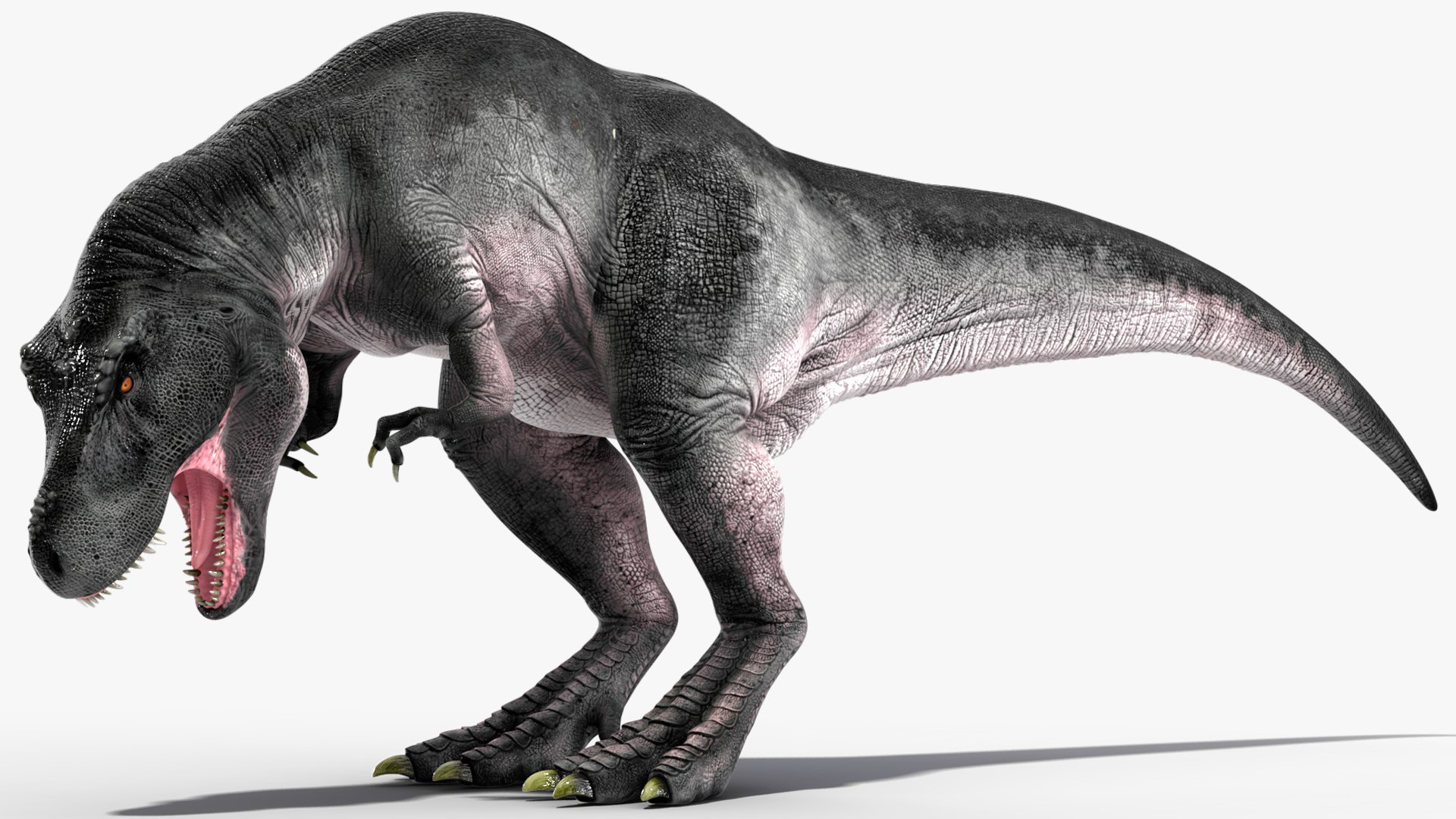 3D T Rex Eating Animated Rigged for Maya - TurboSquid 2105630