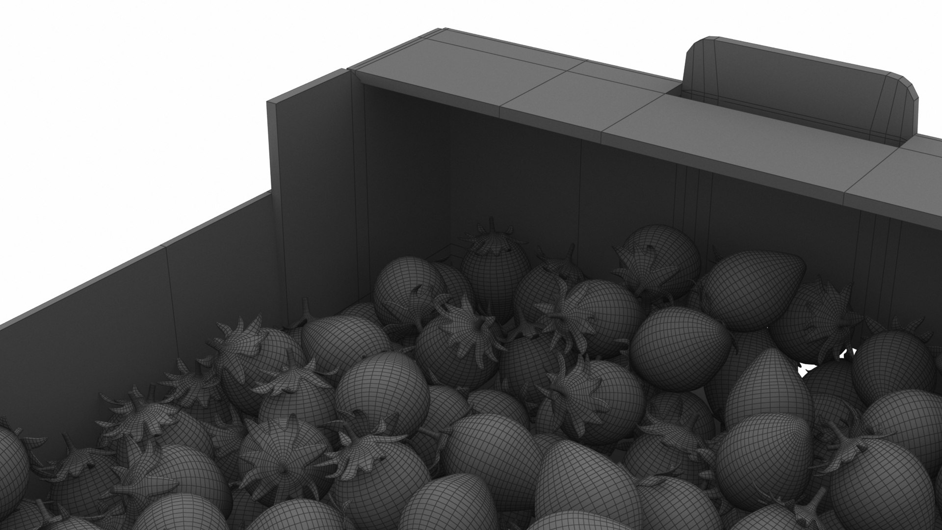 3D Model Fruit Cardboard Box Withs - TurboSquid 1542561