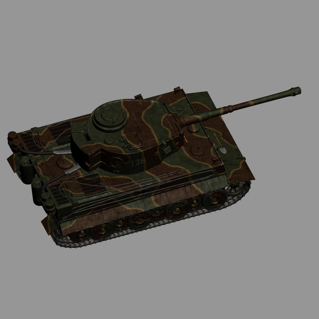 German Wwii Tank Tracks 3d Max