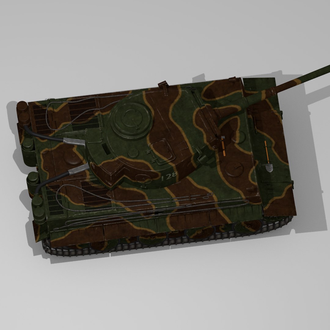 German Wwii Tank Tracks 3d Max