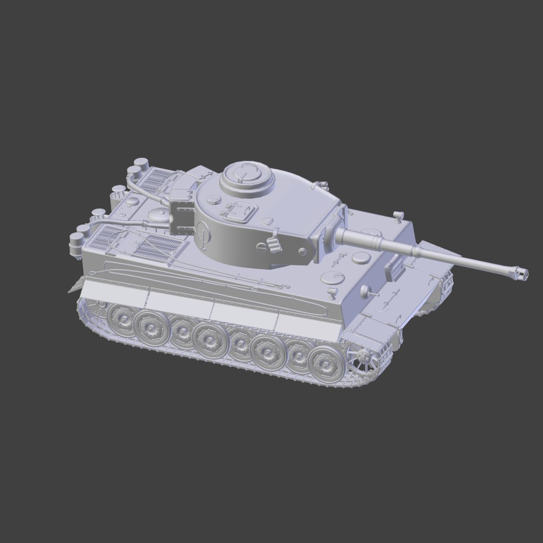 German Wwii Tank Tracks 3d Max