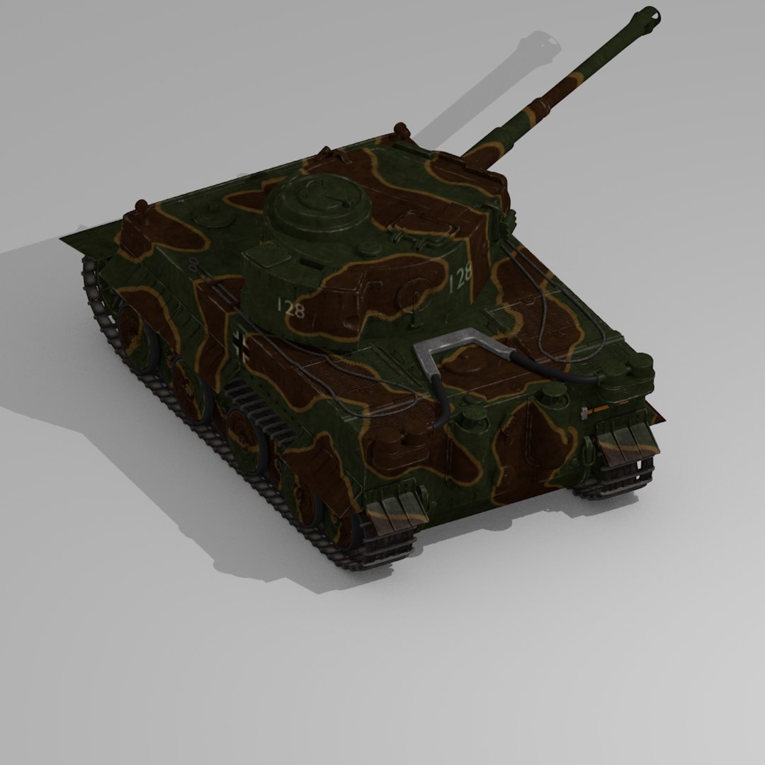 German Wwii Tank Tracks 3d Max