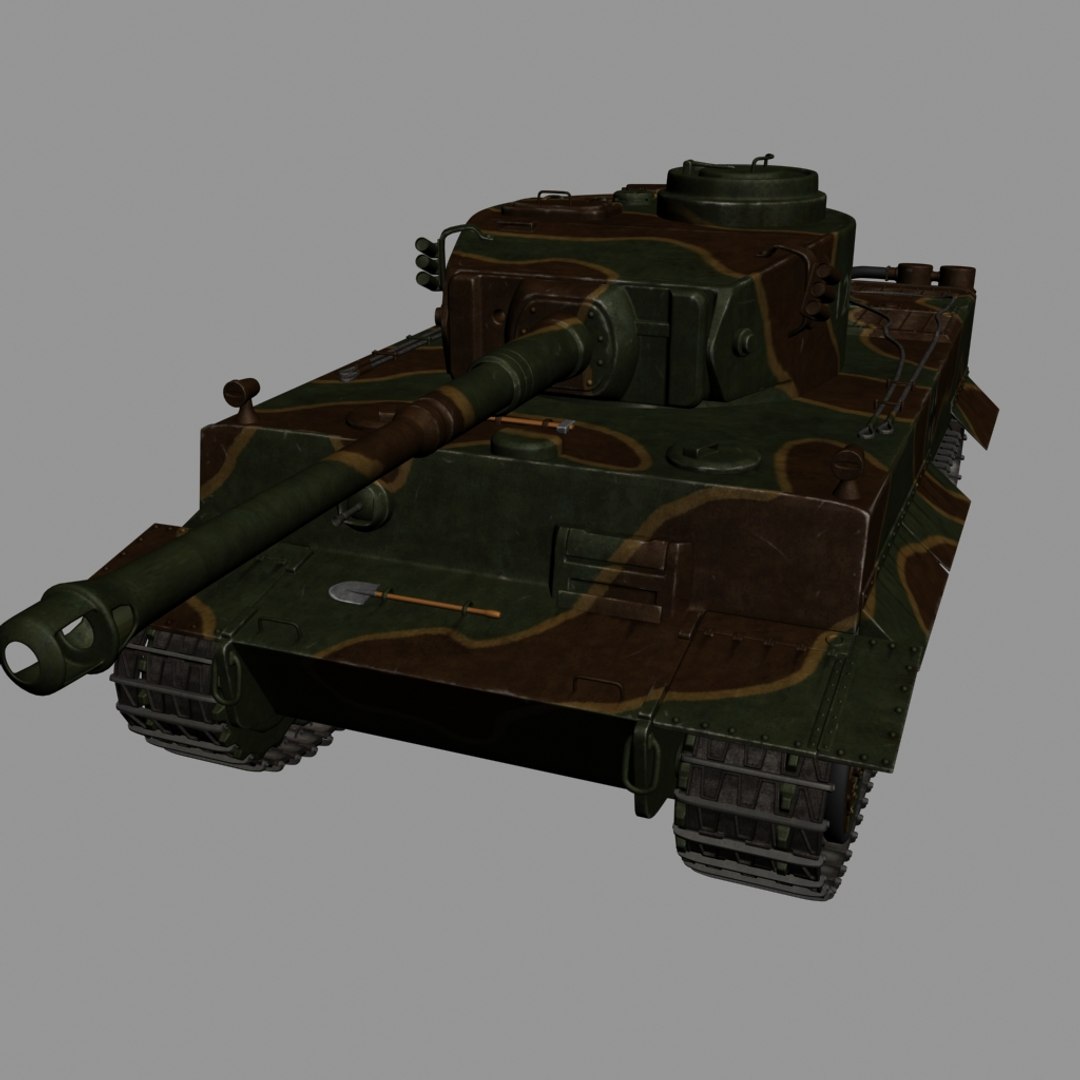 German Wwii Tank Tracks 3d Max