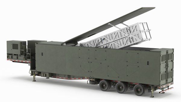 modelo 3d Lanzamisiles Typhon del ejército de EE. UU. preparado ...