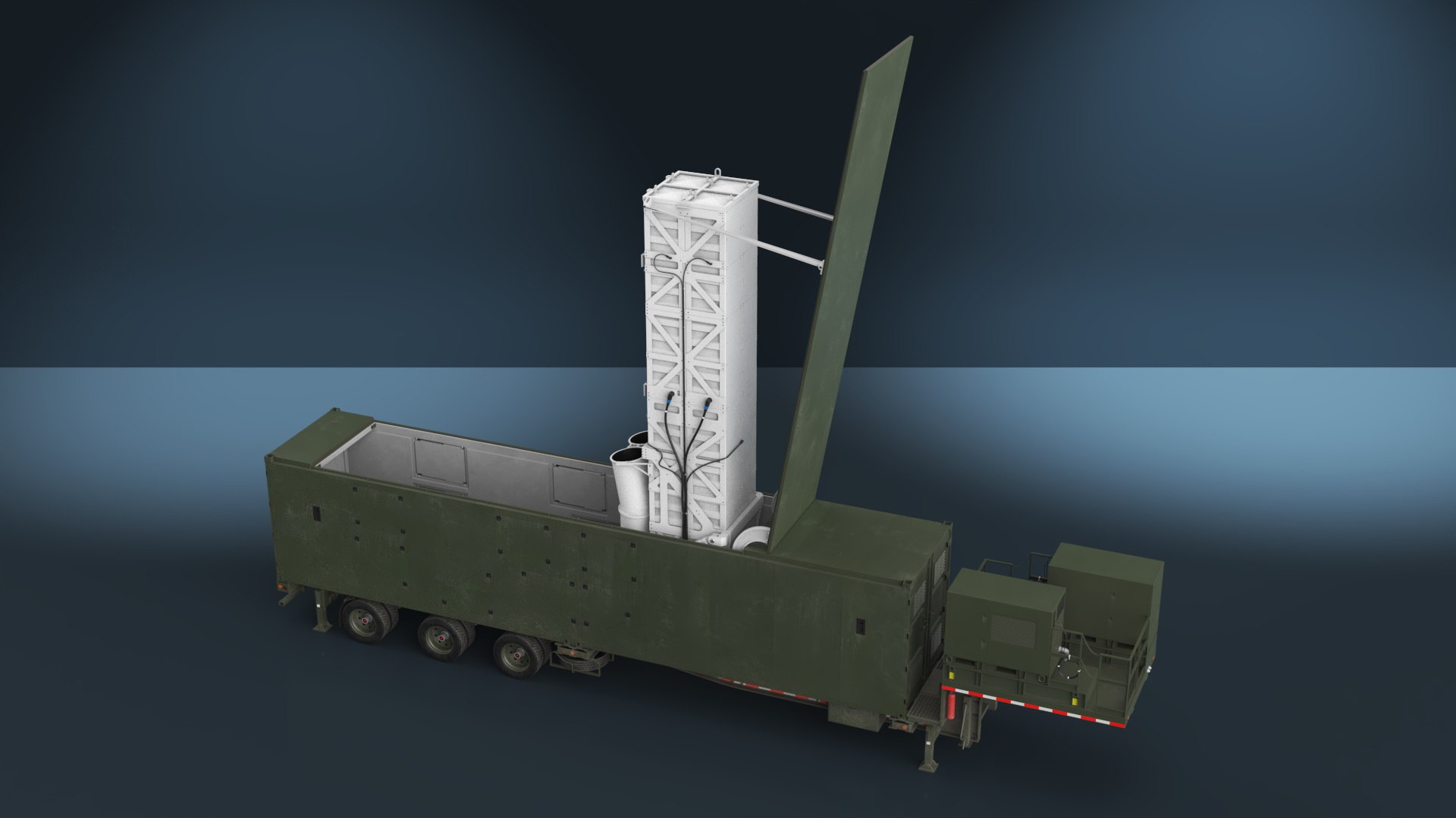 US Army Typhon Missile Launcher Rigged 3D Model - TurboSquid 2325540