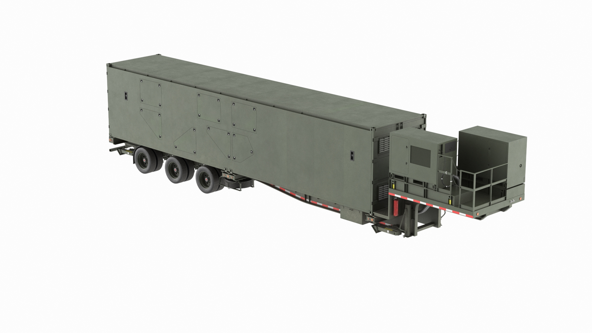 US Army Typhon Missile Launcher Rigged 3D Model - TurboSquid 2325540