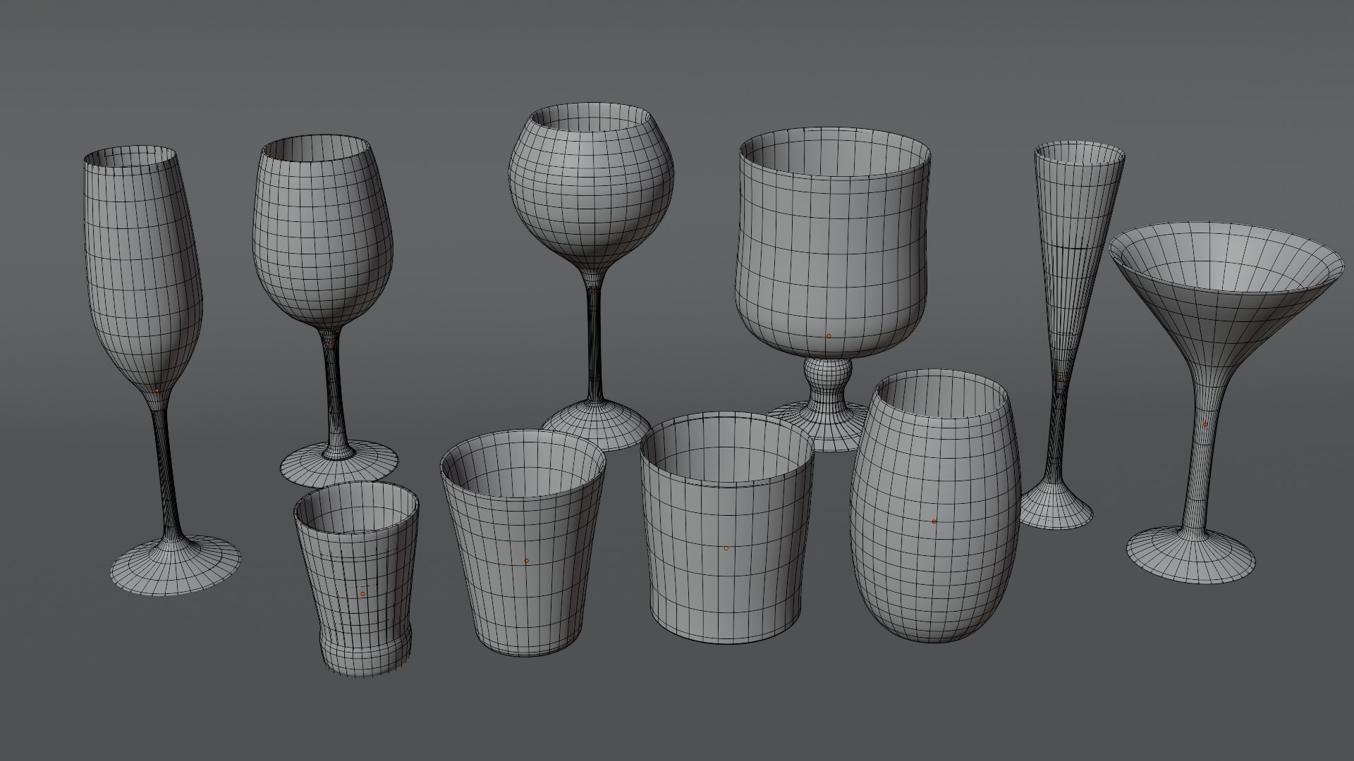 3D Glass Cup Models 3D Model - TurboSquid 2410494
