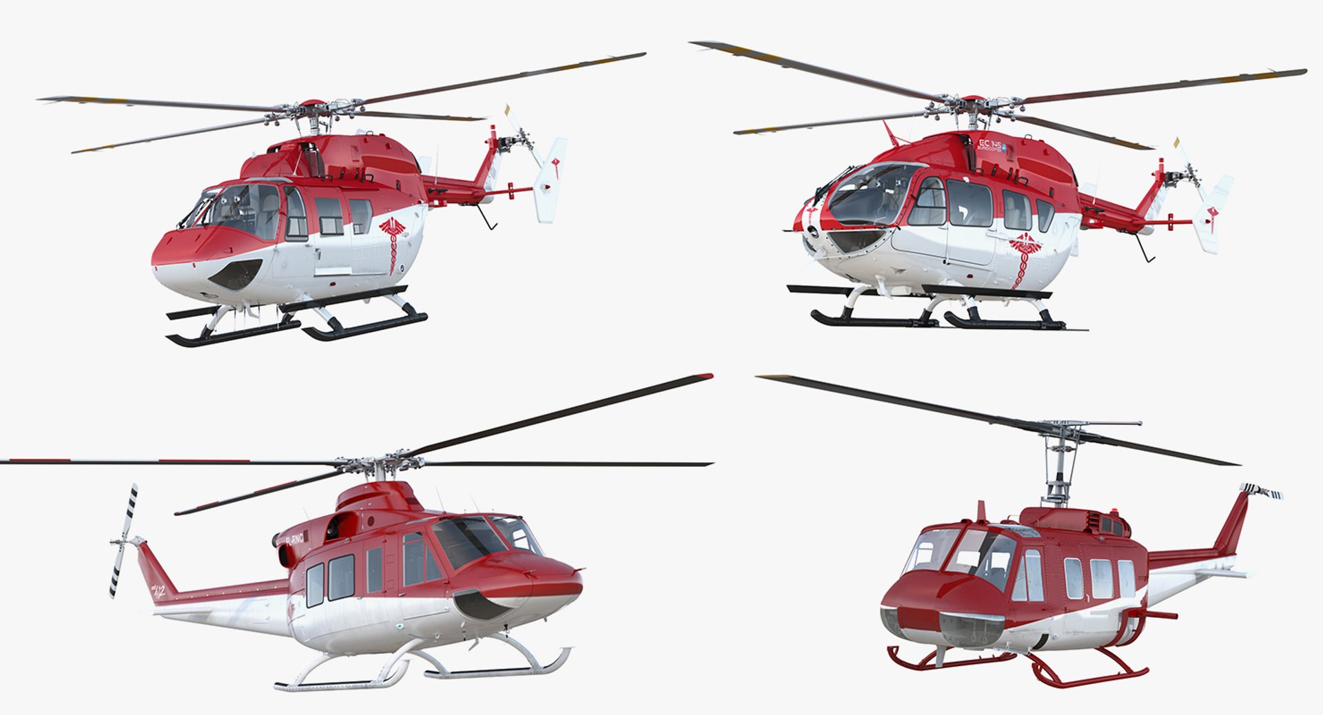 3D Air Ambulance Helicopters 3 - TurboSquid 1331333