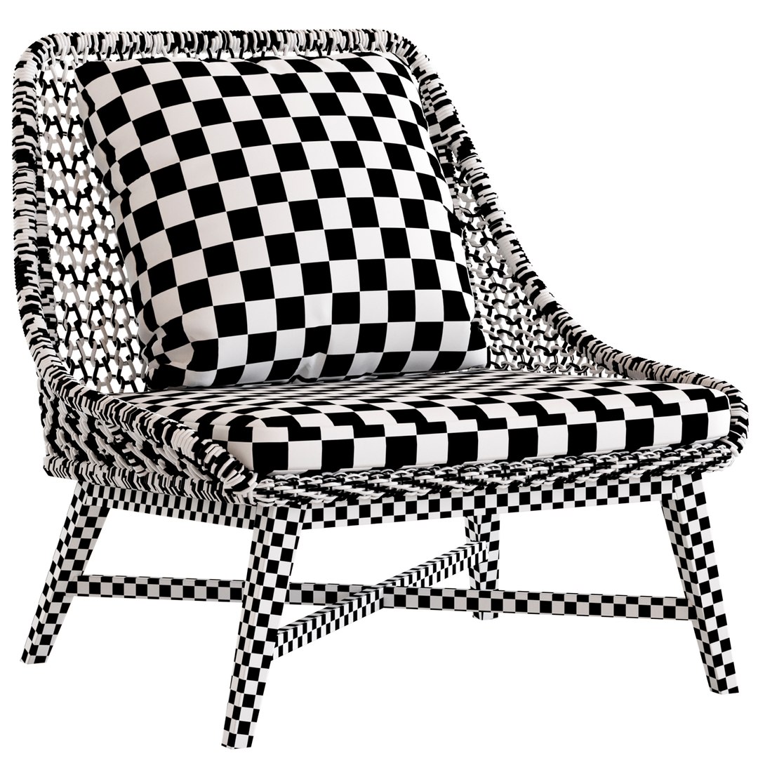 3D Model Crisal Decoration Roxas Chair - TurboSquid 1895996