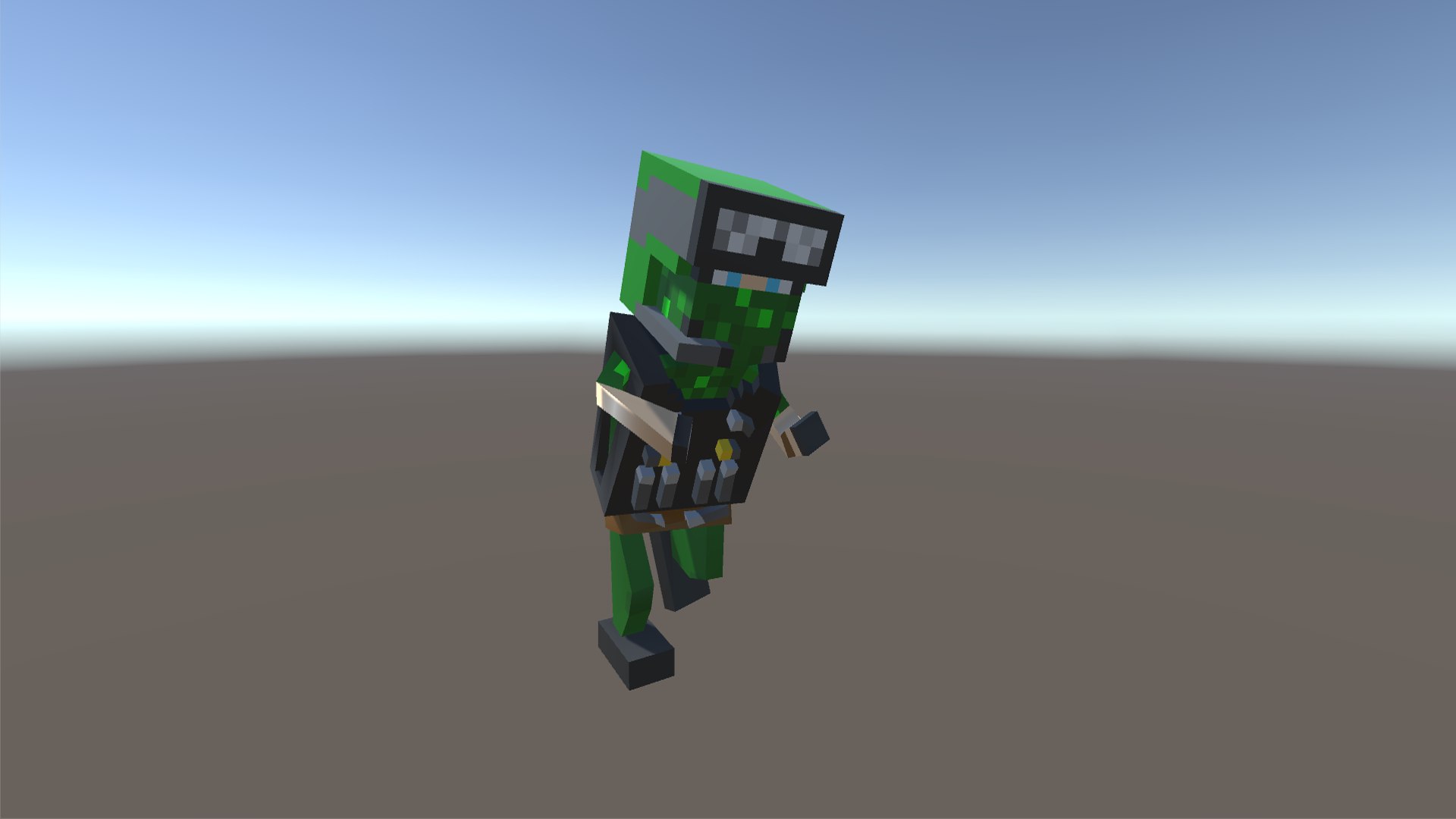 3D Model Pixelated Army Soldier Animations - TurboSquid 1254690