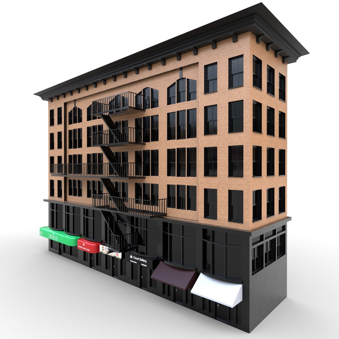 Nyc Building 2- Pbr Model - TurboSquid 1590190