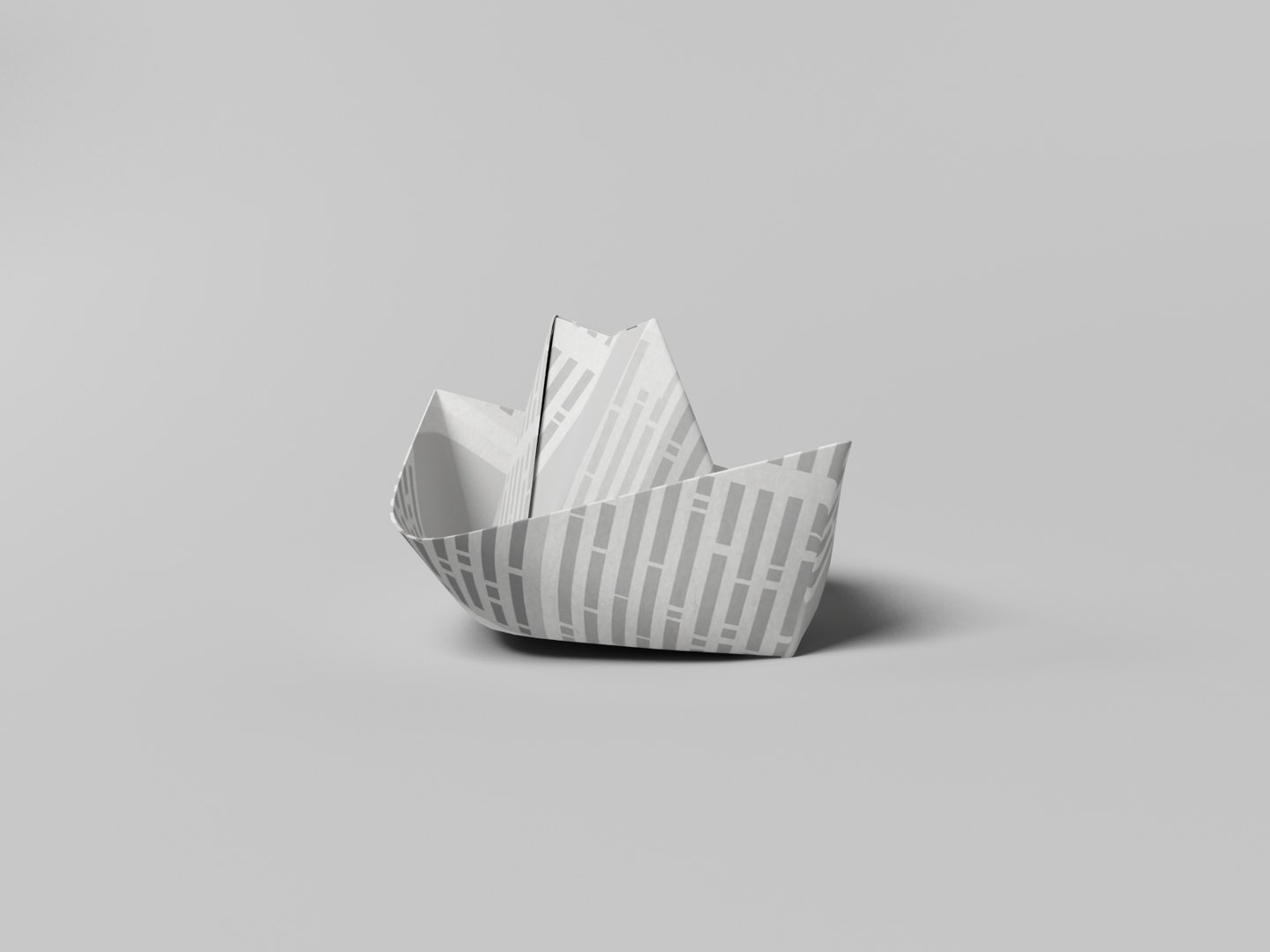 3d Paper Ship