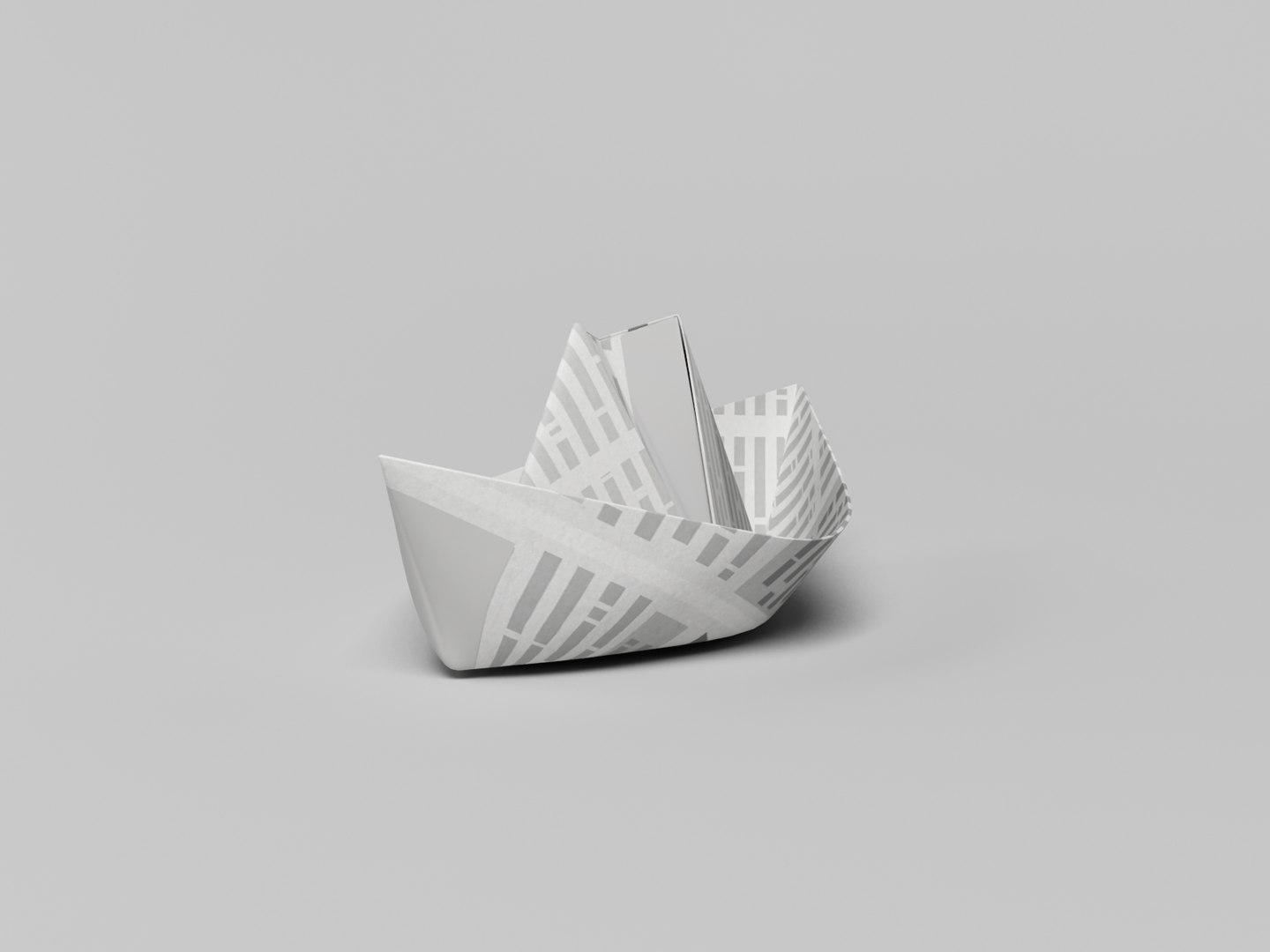 3d Paper Ship