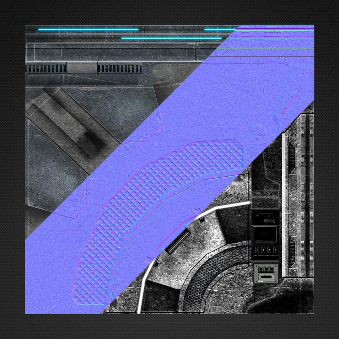 3d Sci-fi Teleporter