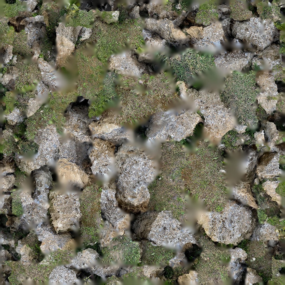 3D Model Gravel Rock Pile 01 - 3D Photogrammetry Model Scan Of Pile Of ...