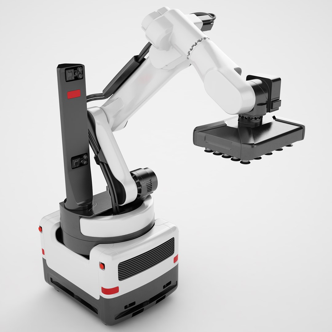 3D Industrial Warehouse Robot Generic 02 model - TurboSquid 1909965