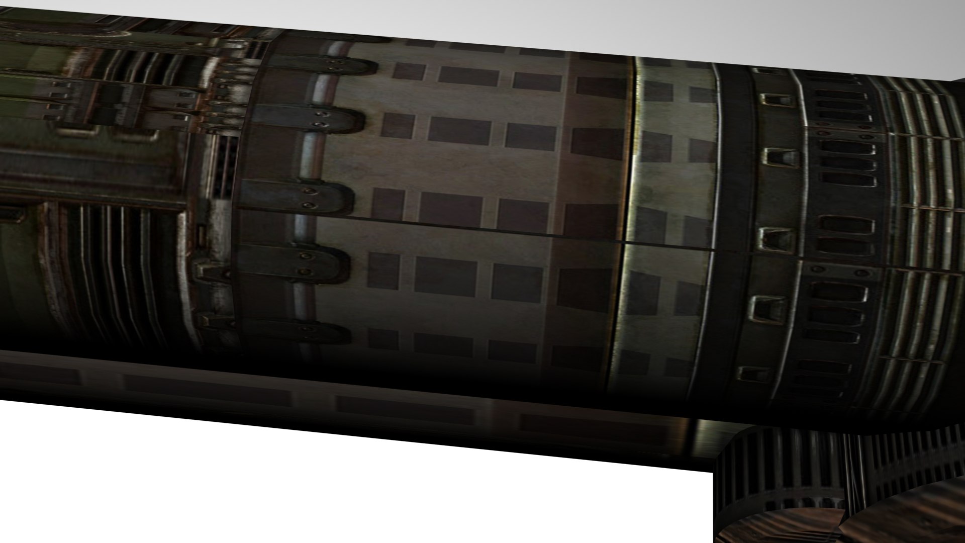 3ds Max Sci-fi Gun