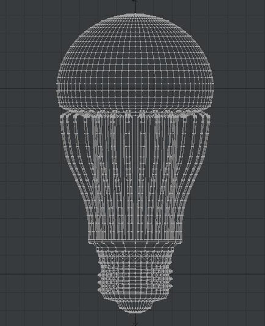 3dsmax led light bulb