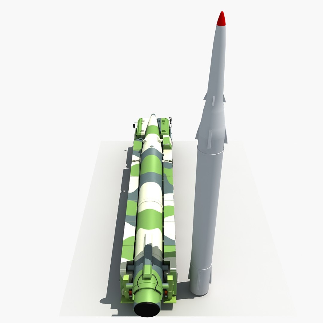 China Df-26 Ballistic Missile 3D Model - TurboSquid 1421291