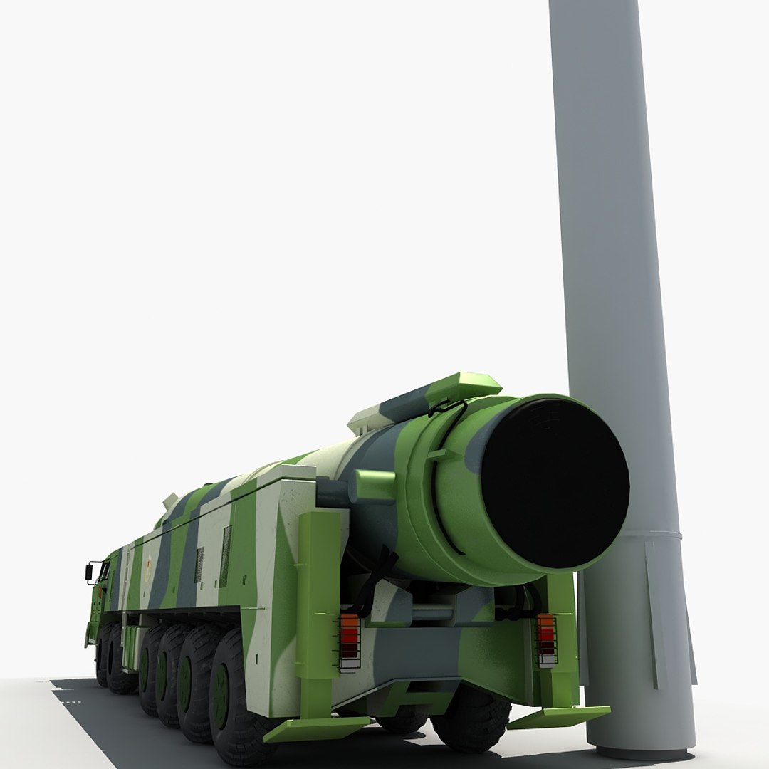 China Df-26 Ballistic Missile 3D Model - TurboSquid 1421291
