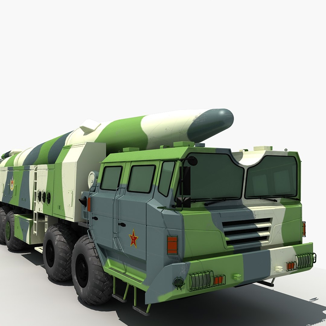 China Df-26 Ballistic Missile 3D Model - TurboSquid 1421291