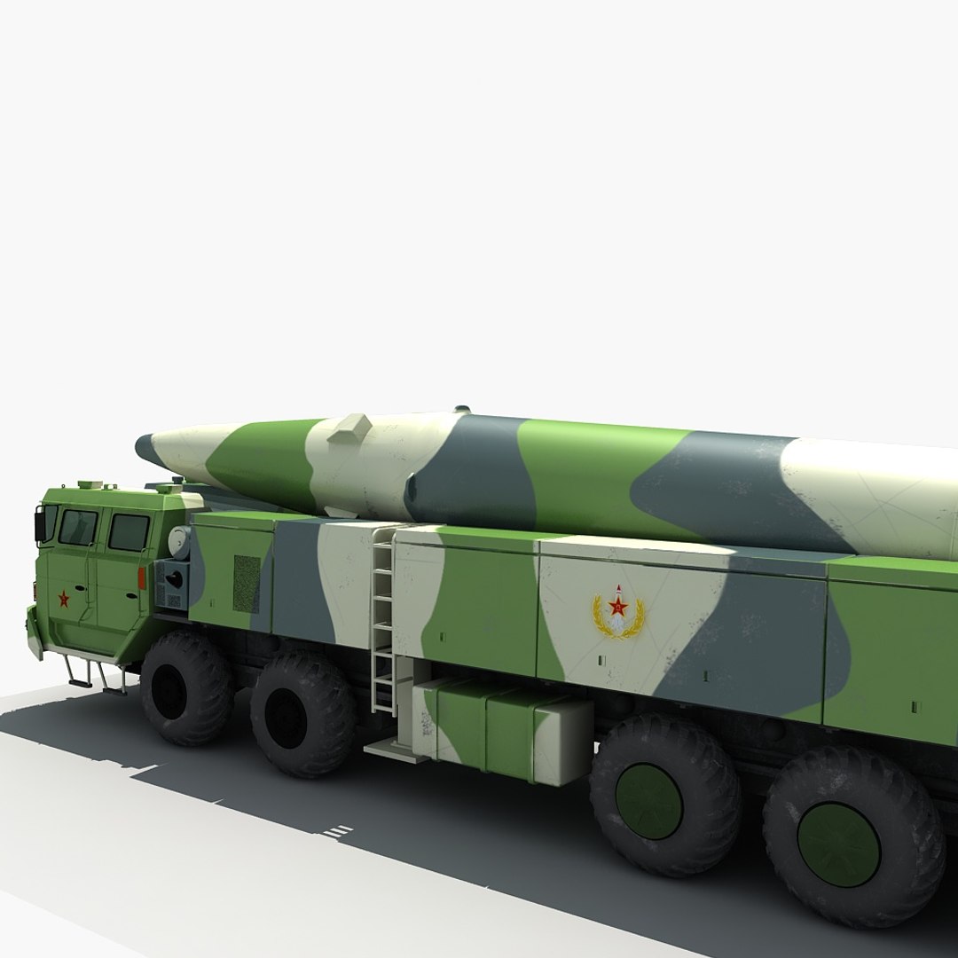 China Df-26 Ballistic Missile 3D Model - TurboSquid 1421291