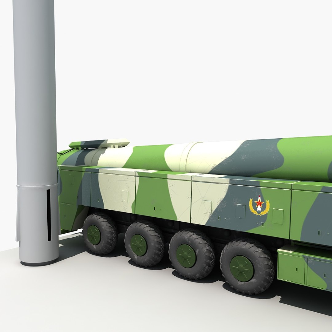 China Df-26 Ballistic Missile 3D Model - TurboSquid 1421291