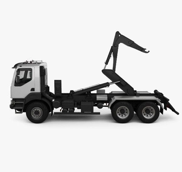 modelo 3d Camión Renault Kerax Hook Loader 2013 - TurboSquid 1690017