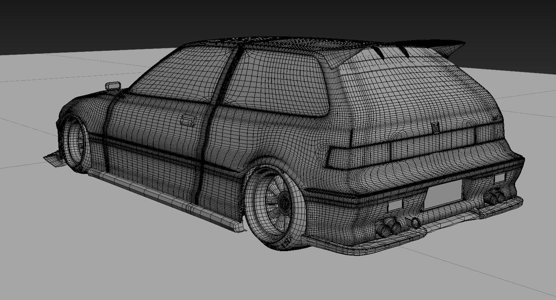 Honda Ef 3D Model - TurboSquid 1440719