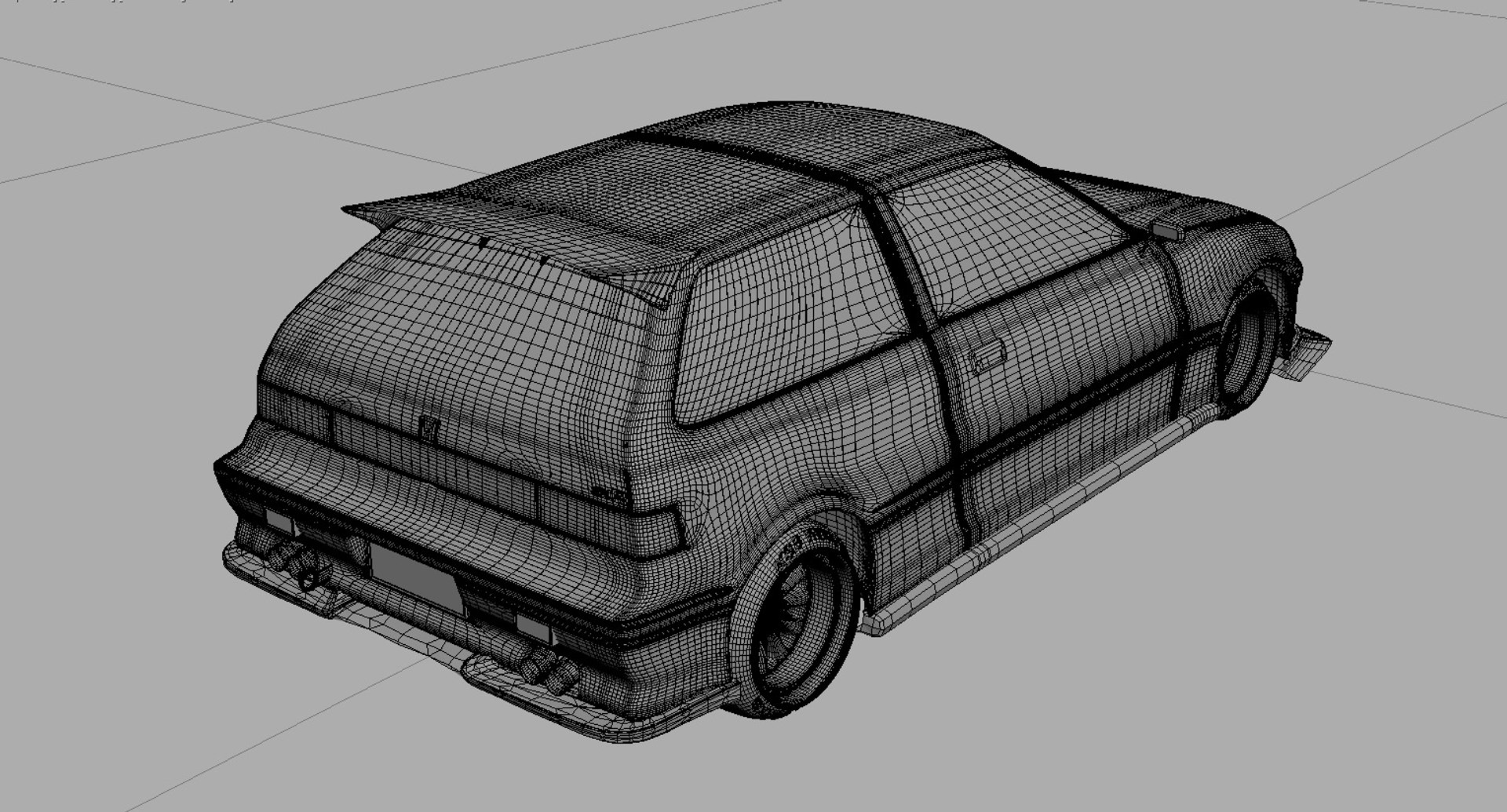 Honda Ef 3D Model - TurboSquid 1440719