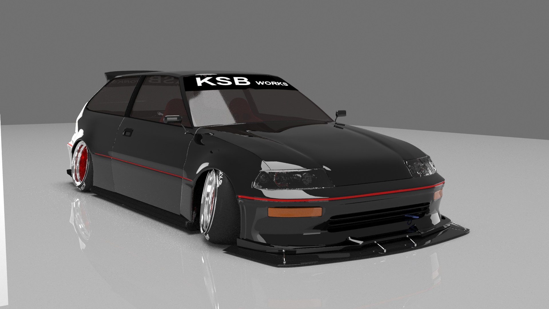 Honda Ef 3D Model - TurboSquid 1440719