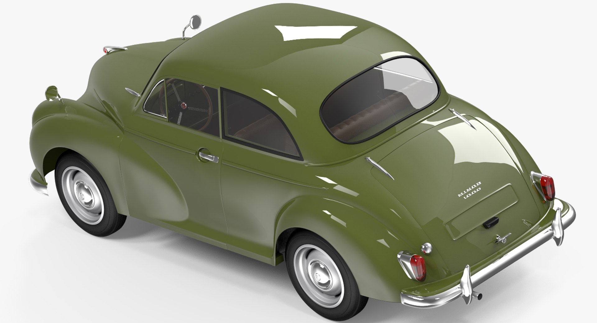 vintage car general obj