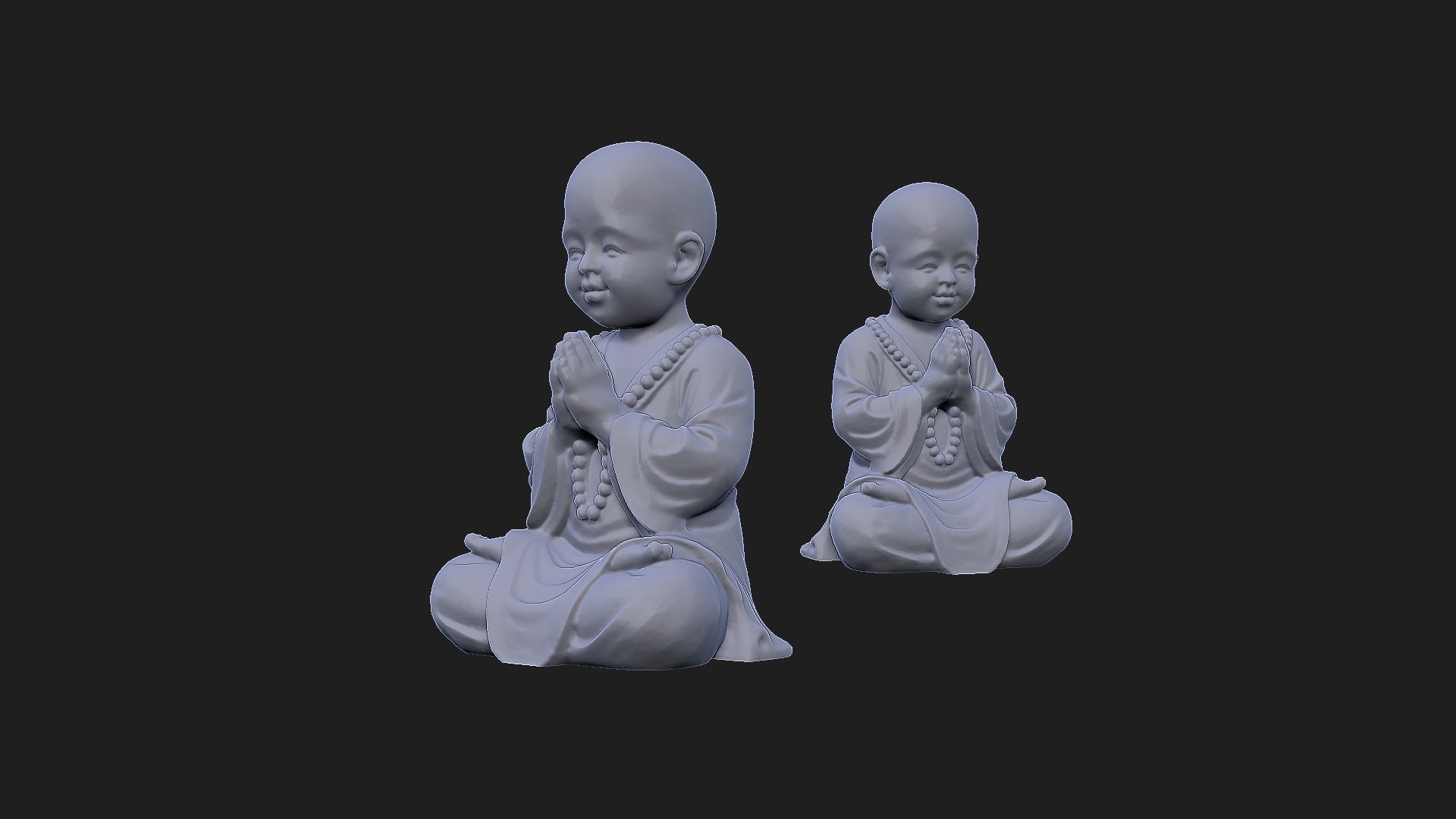 Baby Monk 3D Model - TurboSquid 2515041