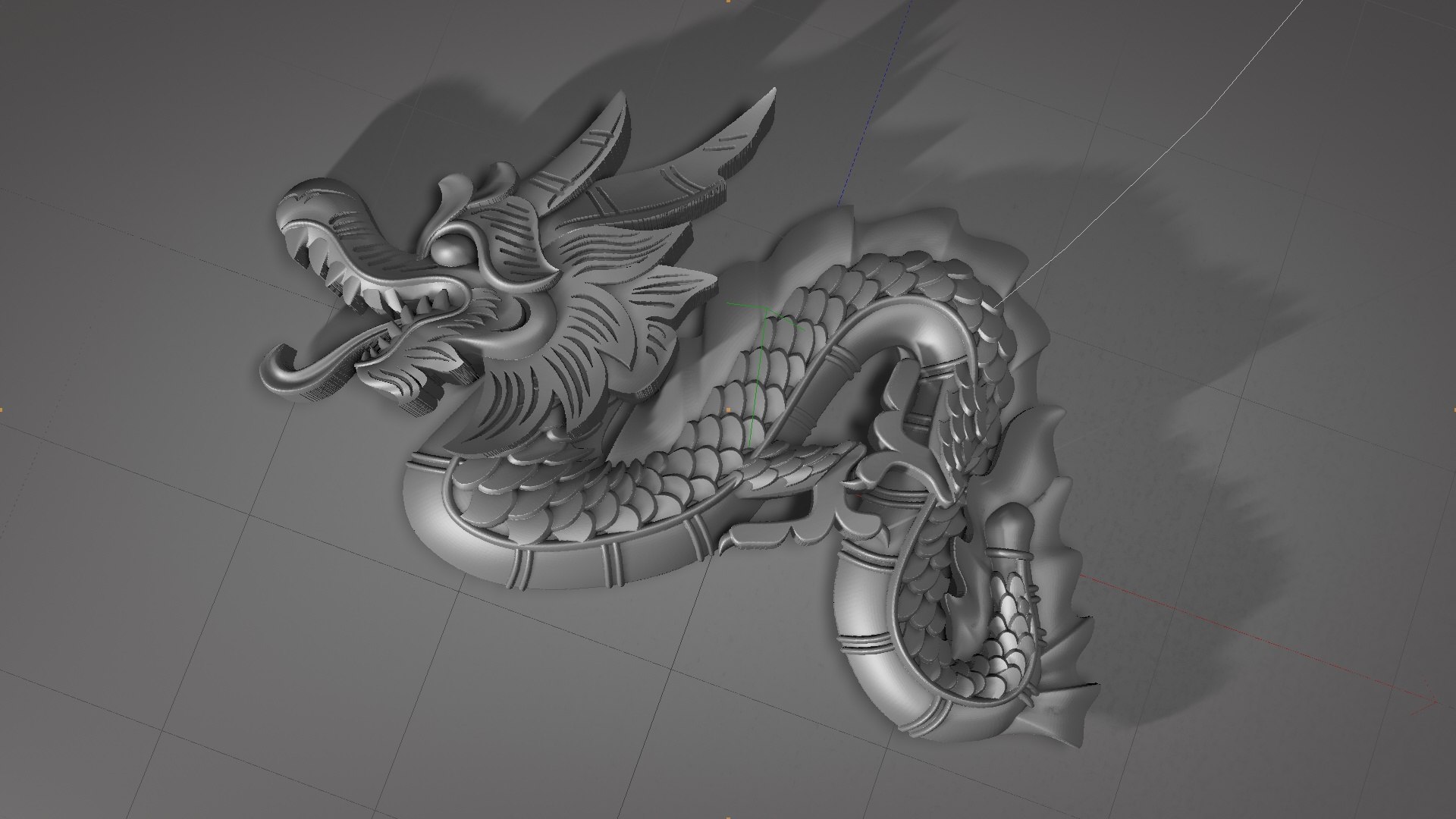 Dragon Relief 3D Model - TurboSquid 2093680