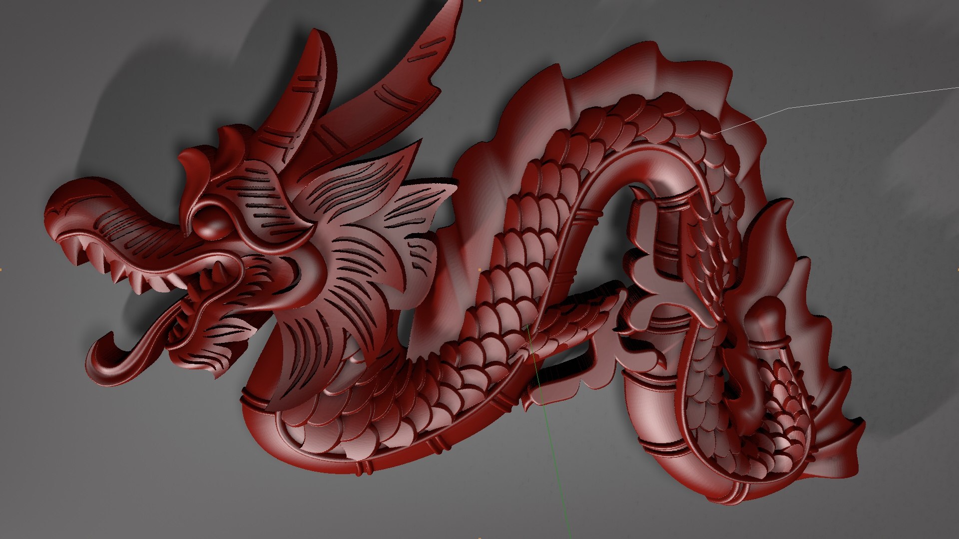 Dragon Relief 3D Model - TurboSquid 2093680