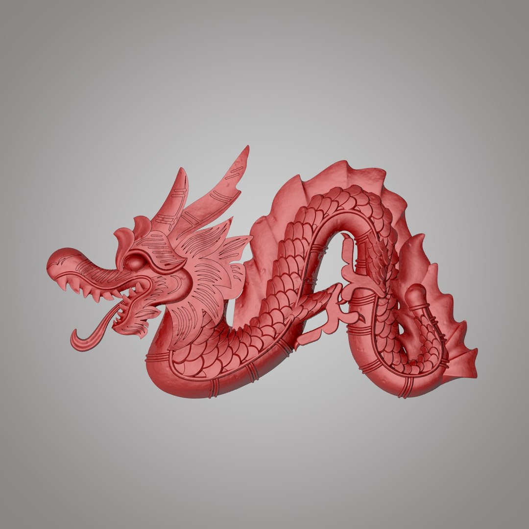 Dragon Relief 3D Model - TurboSquid 2093680